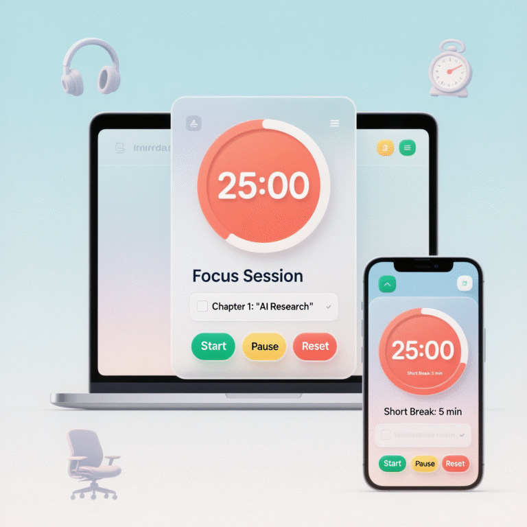 100% Free Pomodoro Timer Online – Study Timer & Focus Timer for ...